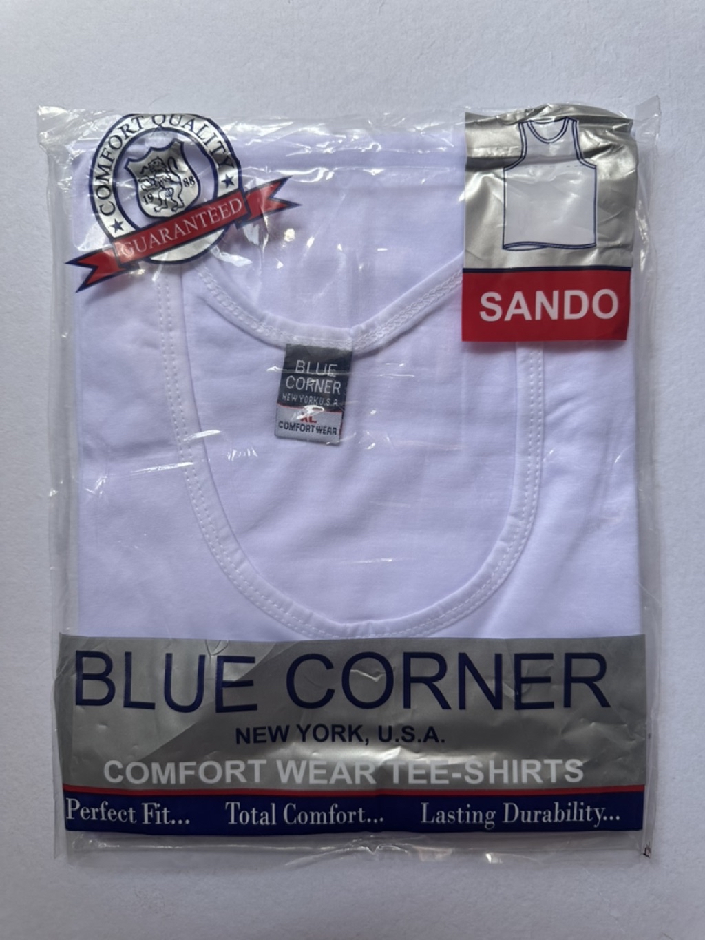 Blue Corner Sando For Men ( Adult ) | Shopee Philippines