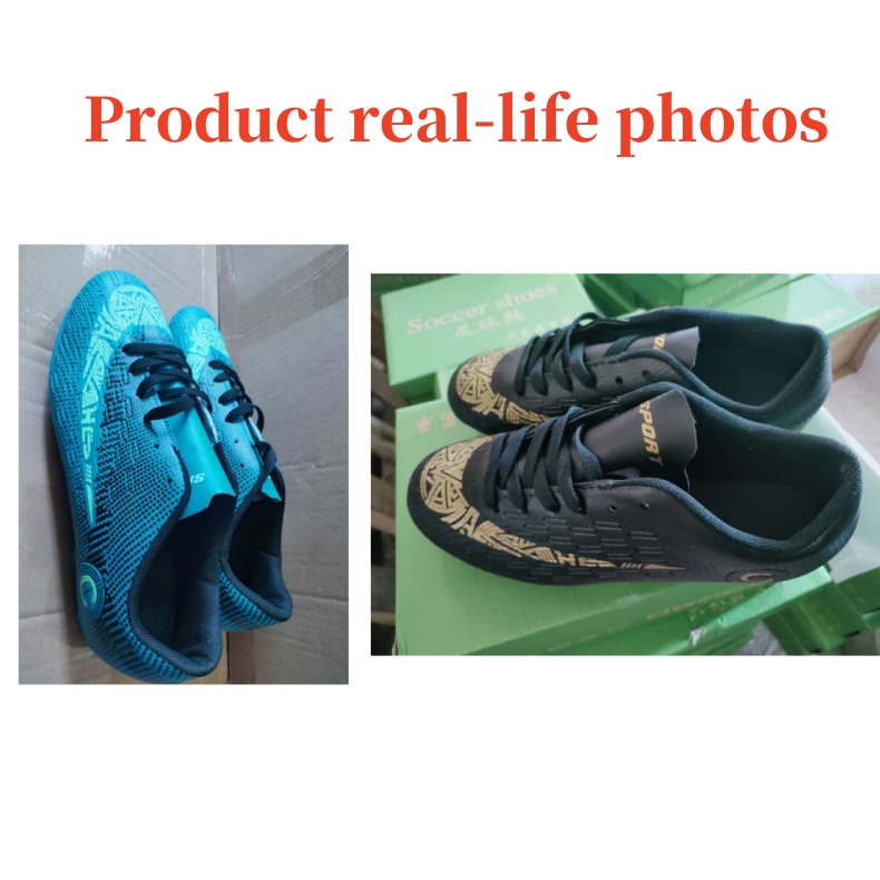 2025 ready-made inventory of children's football shoes long spike shoes ...