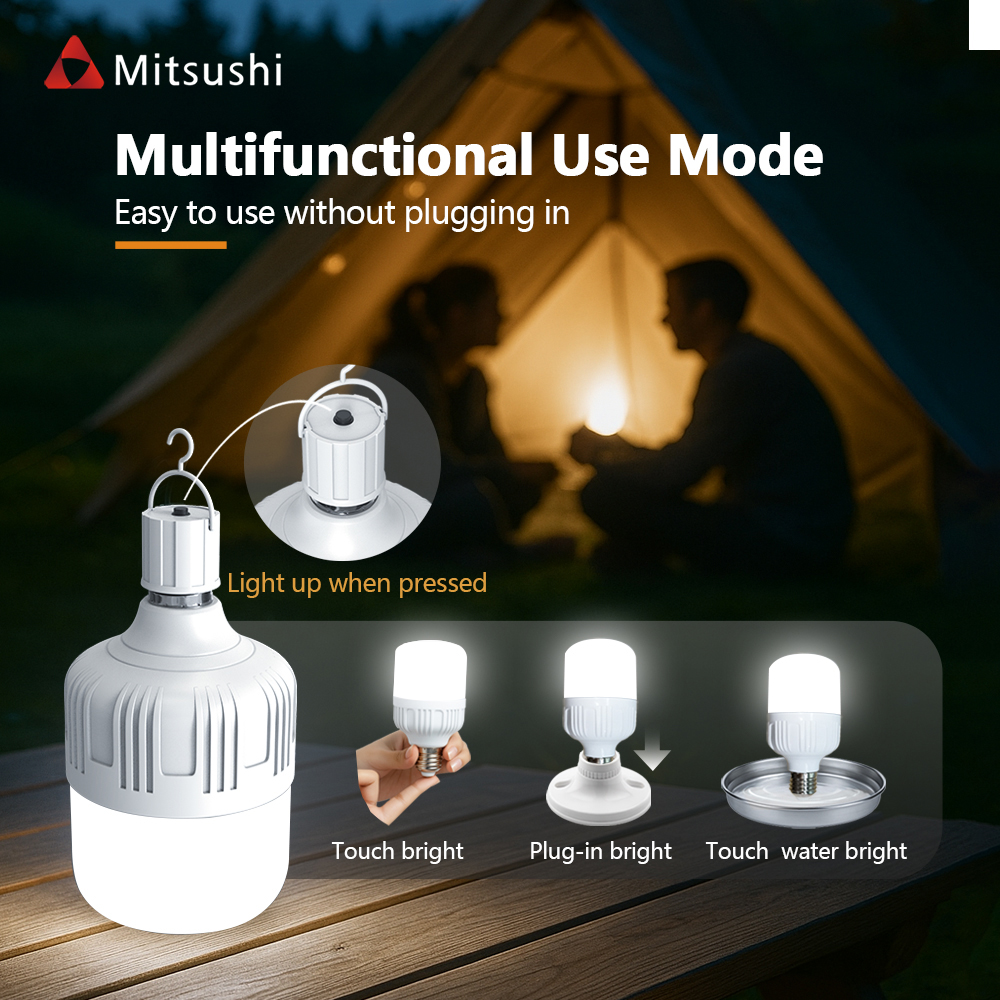 Mitsushi Emergency light Bulb 15W 20W 30W Portable Removable Bulb ...