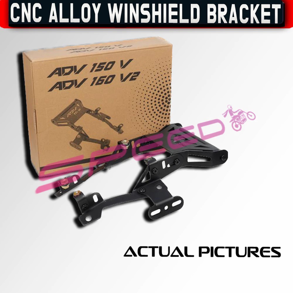 Honda ADV 160 150 Windshield Bracket Visor Side Mirror Bracket Alloy ...