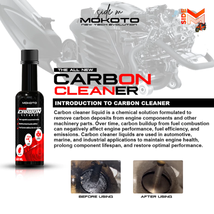 HONDA PCX 160 NEW CARBON CLEANER NEW TECH EVOLUTION GASOLINE ENGINE ...