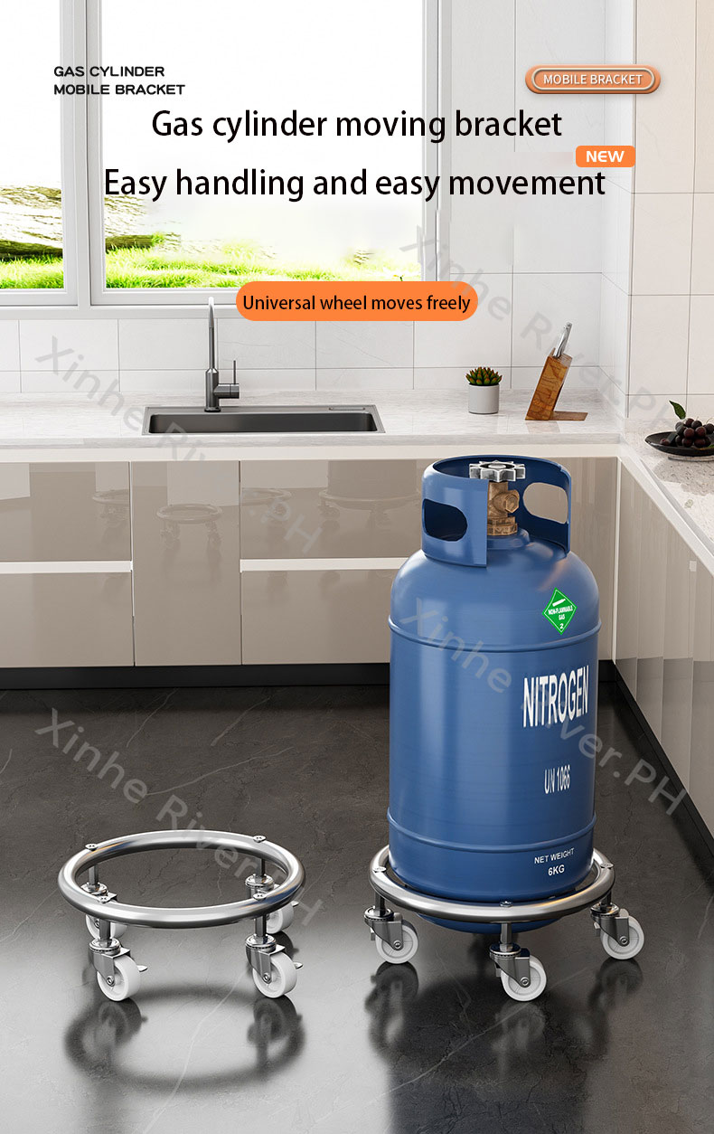 Gas Tank Rack lpg Tank Roller Stand landege Propane Cylinder Base Dolly ...