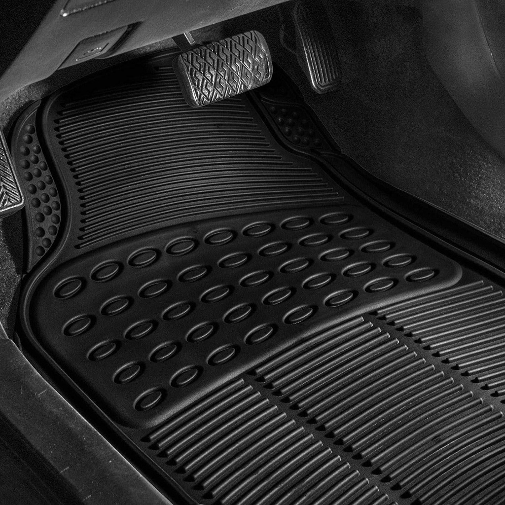 Heavy Duty Premium Universal Car Floor Guard Mats Mattings Rubber Car ...