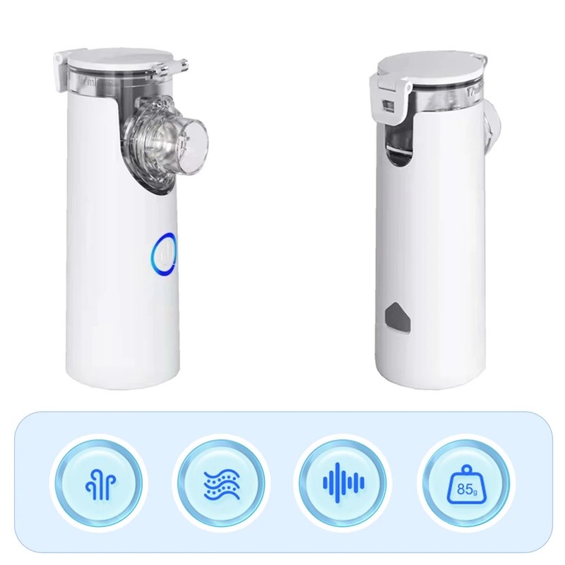 Portable Nebulizer Handheld Mesh Inhaler Ultrasonic Atomizer for Asthma ...