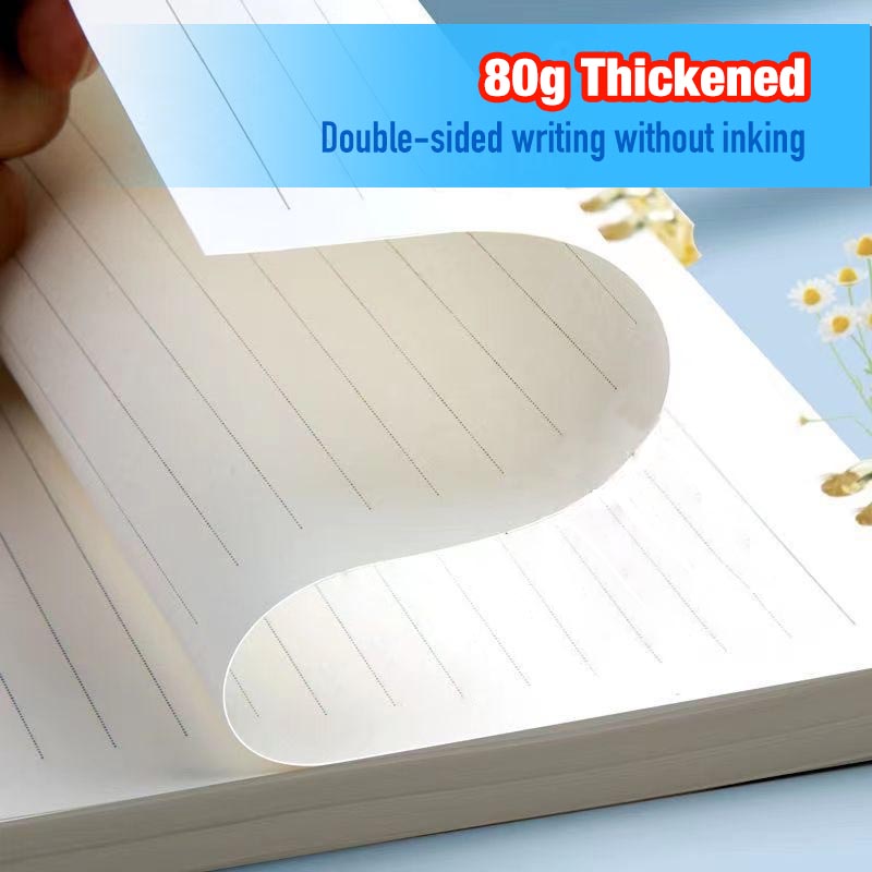 A5/B5 flip-up loose-leaf notebook with detachable coils No pinching ...