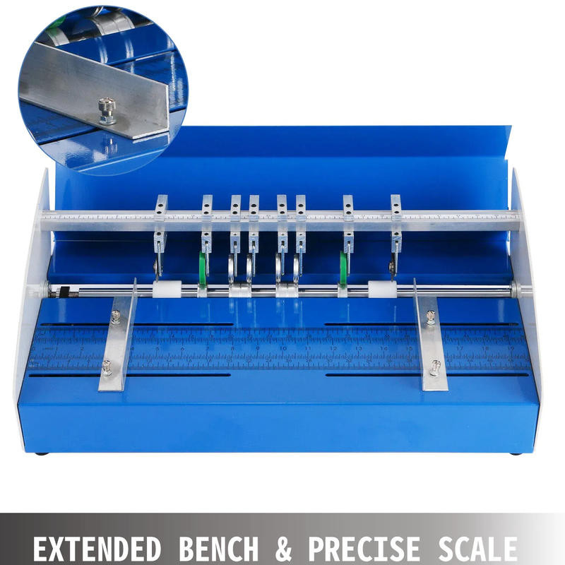 A3 Electric creasing machine electric folding line machine business ...