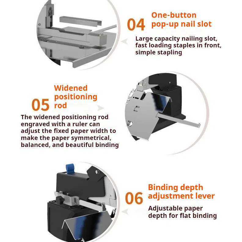 SH-03 manual horse riding stapler a3 medium seam stapler heavy-duty ...