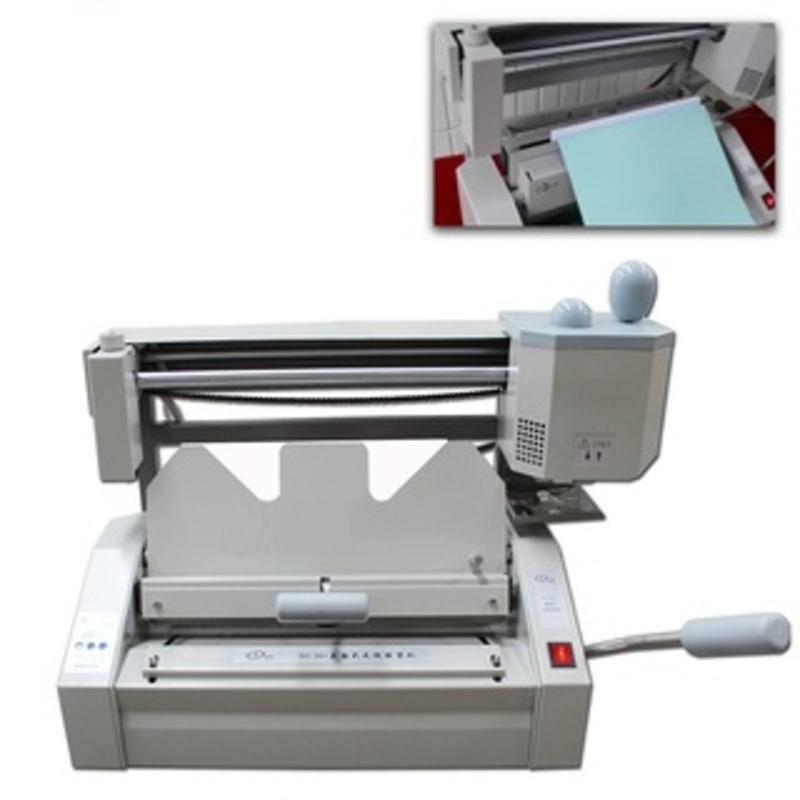 A4 C30 desktop glue binding machine graphic and textual hot melt ...