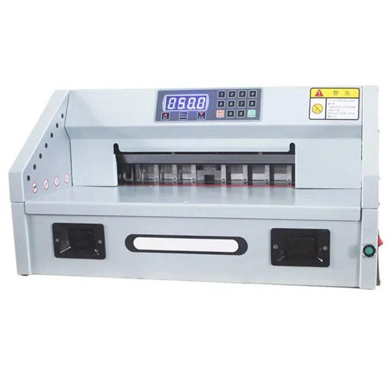 DC-3304DQ Desktop Electric Paper Cutting Machine Business Card Bid Text ...