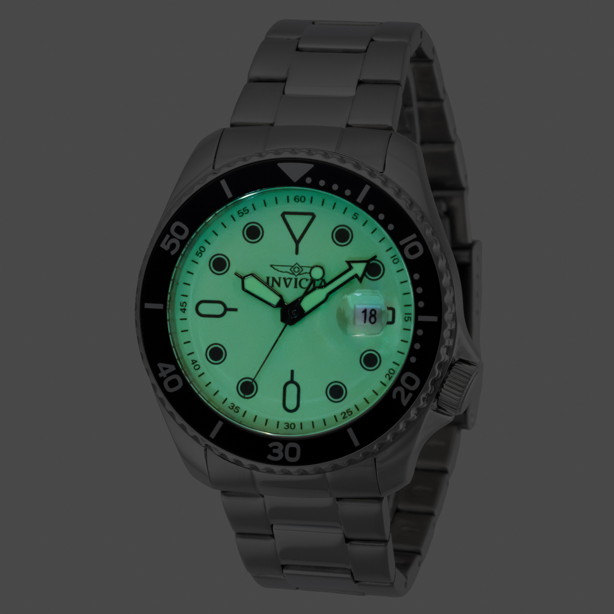 Invicta Pro Diver Men's Watch w/Luminous Dial - 46mm, Steel (47305 ...