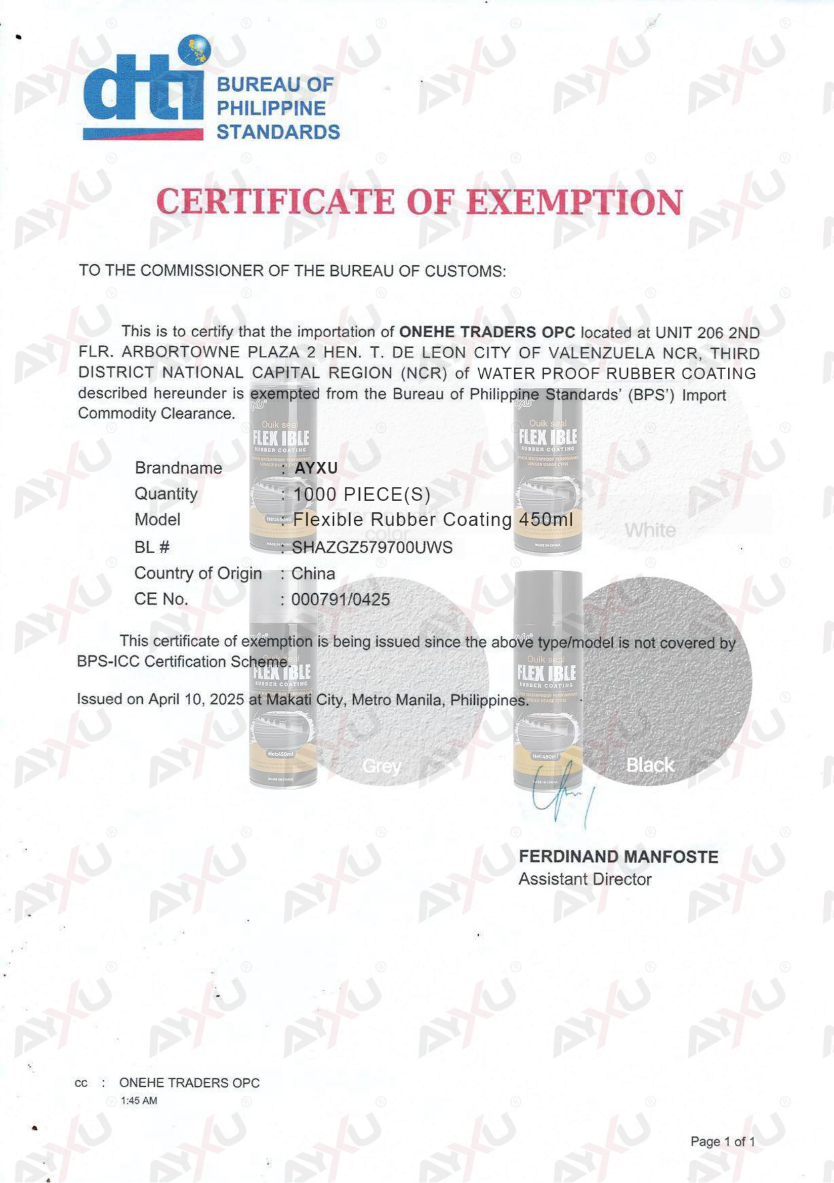 Waterproofing Paint Waterproof Roof Sealant Flexible Coating Spray ...