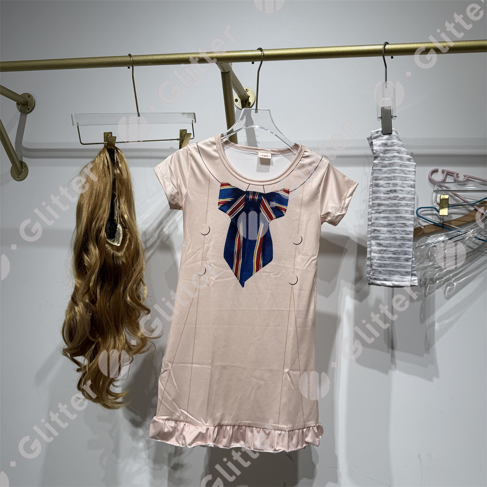 Netflix Movie M3gan 2 Megan Costume for Kids Girl Cosplay Dress Wig ...