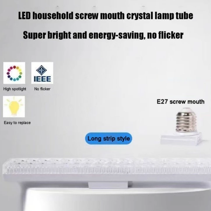 E27 Bulb Crystal LED Light Upgraded Led Bulb Flat Low High Bay Indoor ...