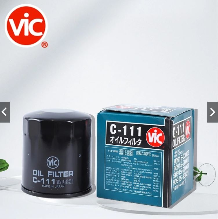 C-111 VIC Oil Filter For Toyota Innova - Fortuner - Hilux - Hiace ...