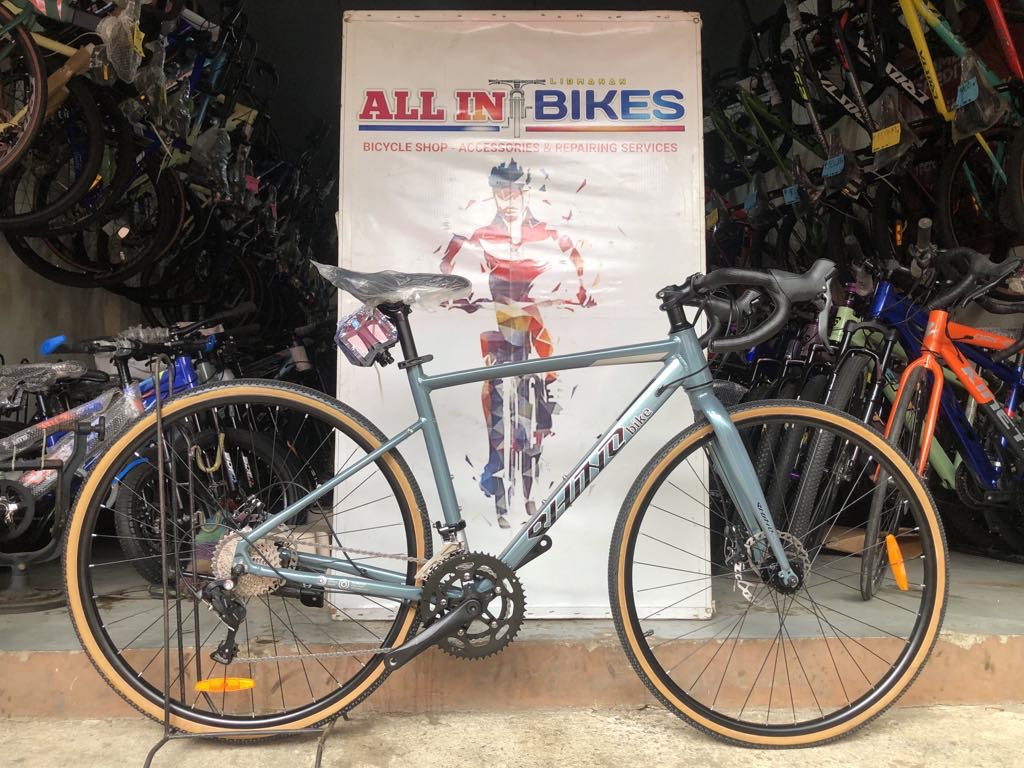 Rhino 002 Gravel Bikes 2x9 Speed Sti Alloy & Cassette Type with Freebies | Shopee Philippines