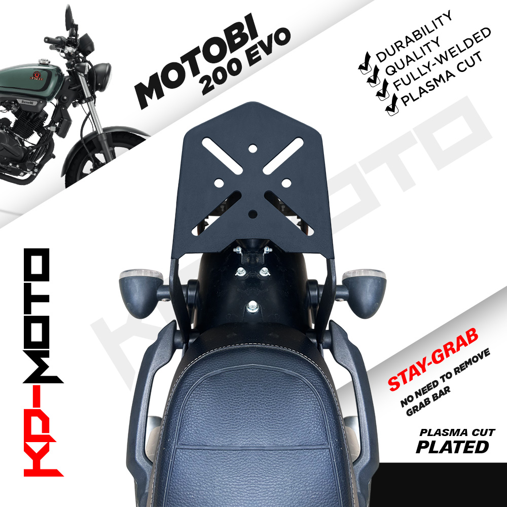 MOTOBI 200 EVO TOP BOX BRACKET / BENELLI MOTORCYCLE ACCESSORIES / LIFE ...
