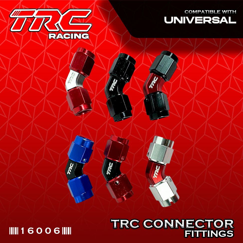 TRC RACING Connector Fittings Universal (45-degree) 16006 | Shopee ...