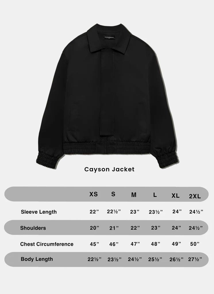 Straightforward Cayson Jacket | Shopee Philippines