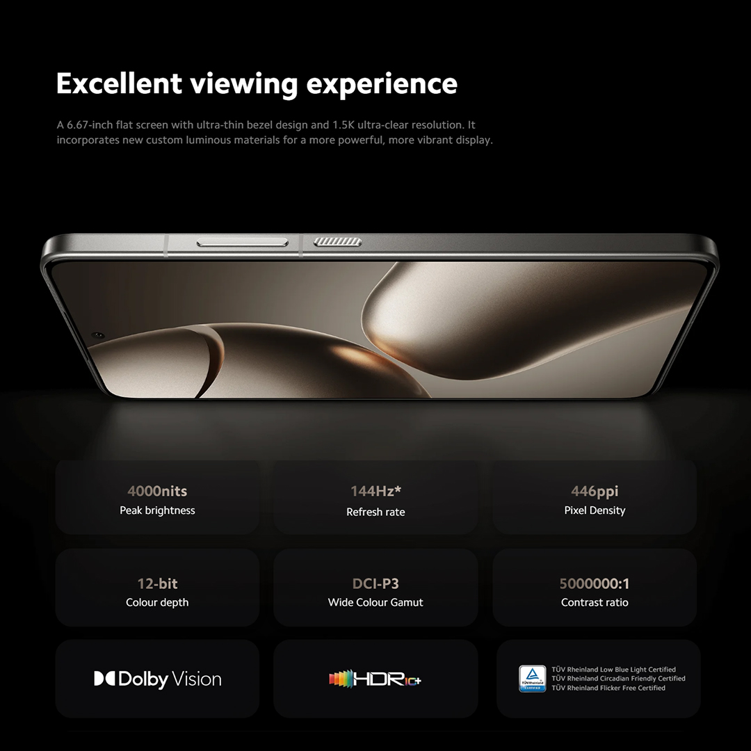 Xiaomi 14T Pro Smartphone | 12GB+512GB / 12GB+1TB | MediaTek Dimensity 9300+ | 6.67” 144Hz AI ...