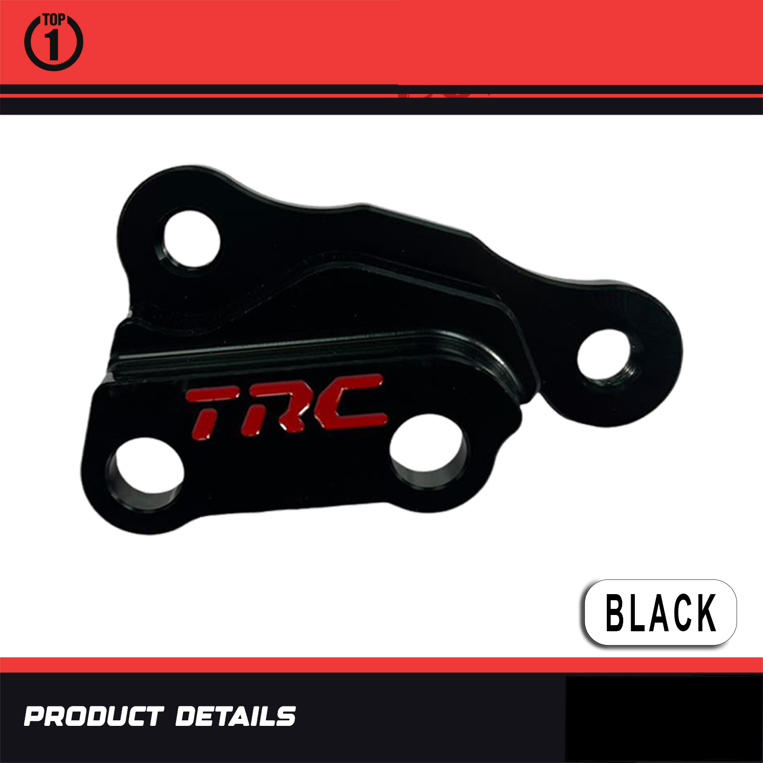 Top1 Motors TRC Racing CNC 4 POT Brake Caliper Bracket For SNIPER 150/ ...