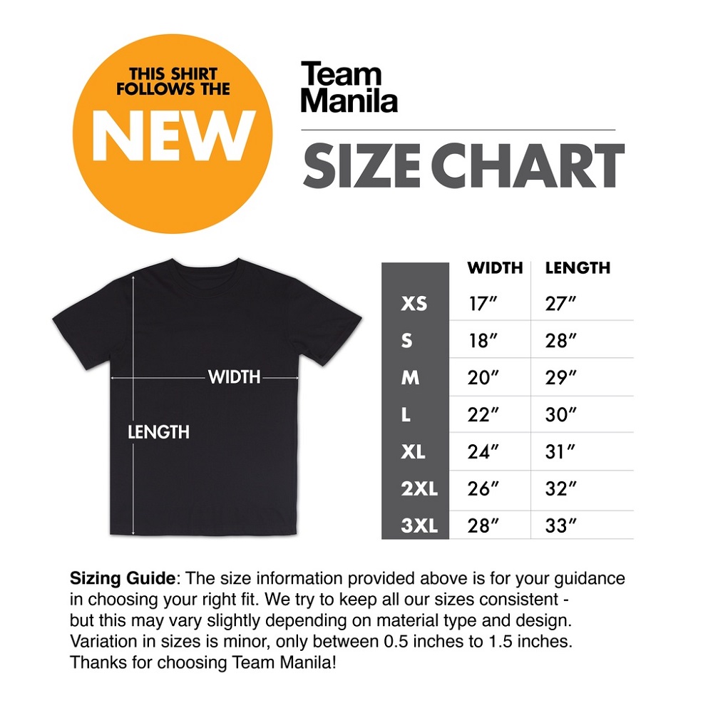 TEAM MANILA SIOMEOW TSHIRT BLACK | Shopee Philippines