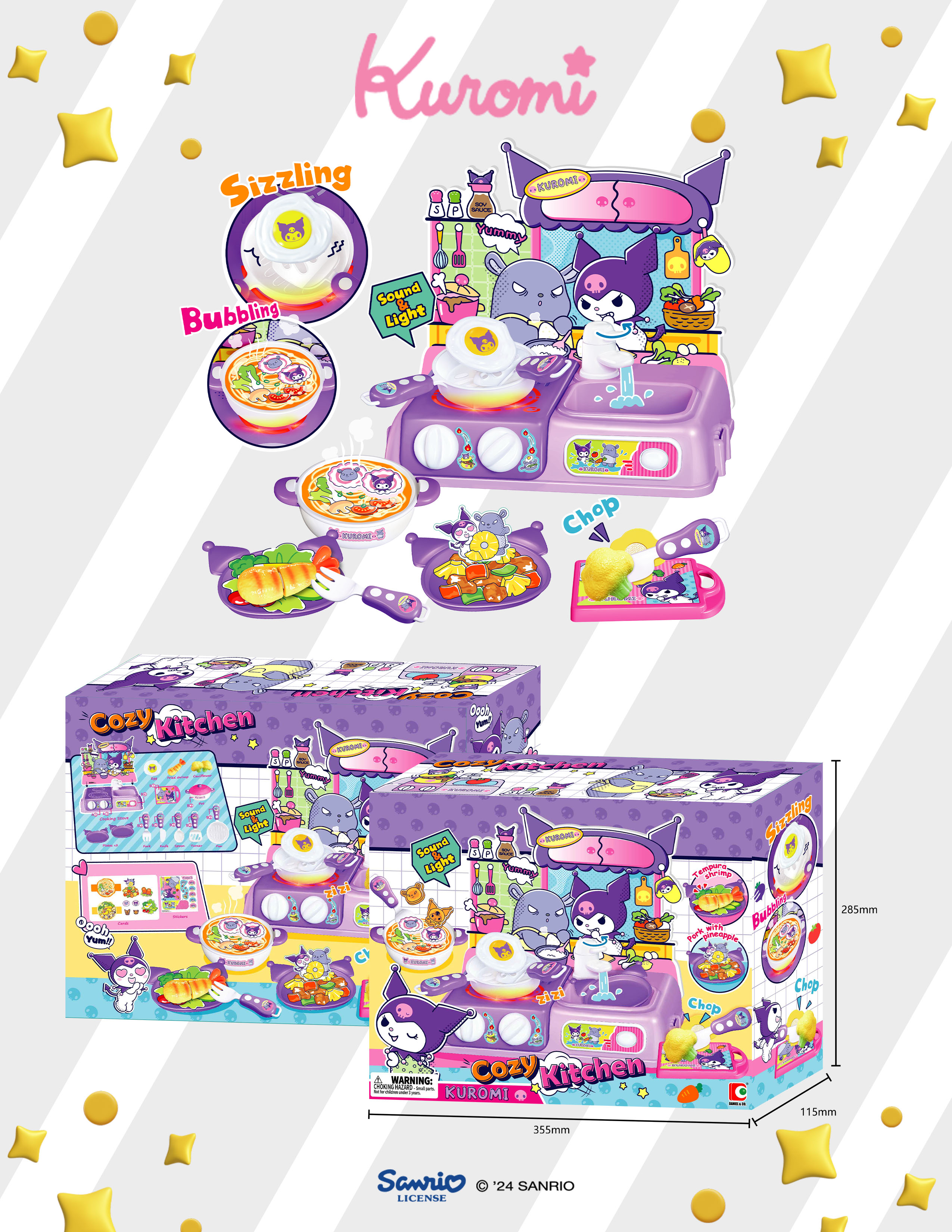 Sanrio - Original Kuromi Cozy Kitchen | Shopee Philippines