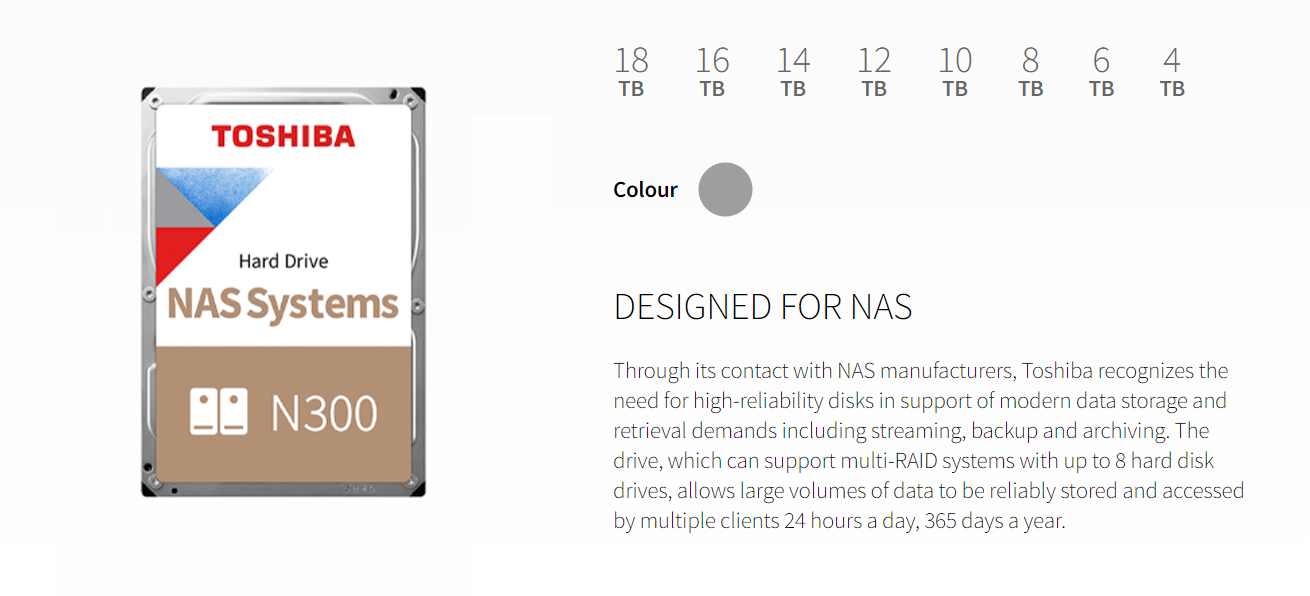 Itw | Toshiba Hard Drive HDD N300 NAS 3.5" SATA 6.0Gbit/s Internal (4TB | 6TB | 10TB) | Shopee ...