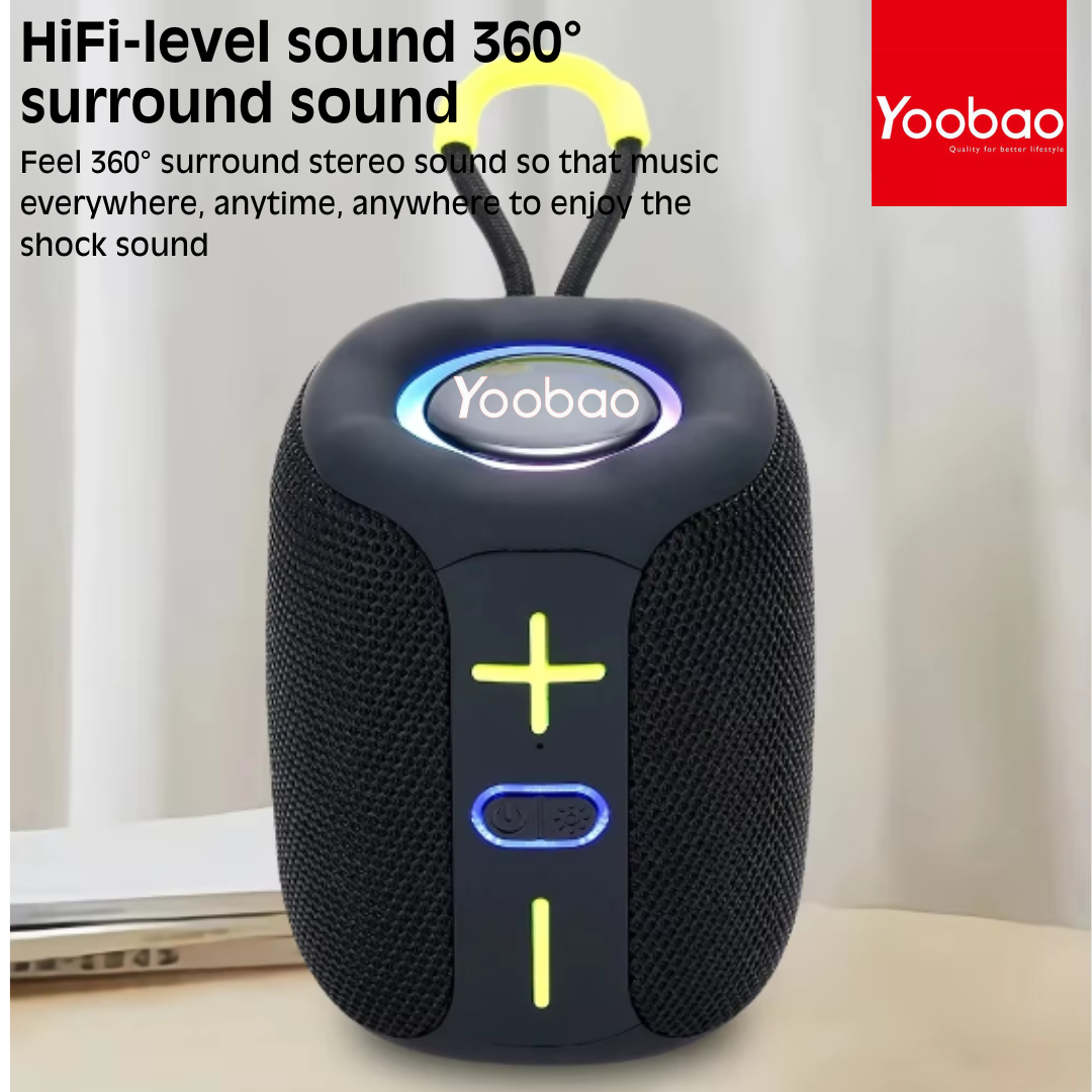 Yoobao M18 Mini Portable TWS 1200mAh Heavy Surround Sound Bass Wireless ...