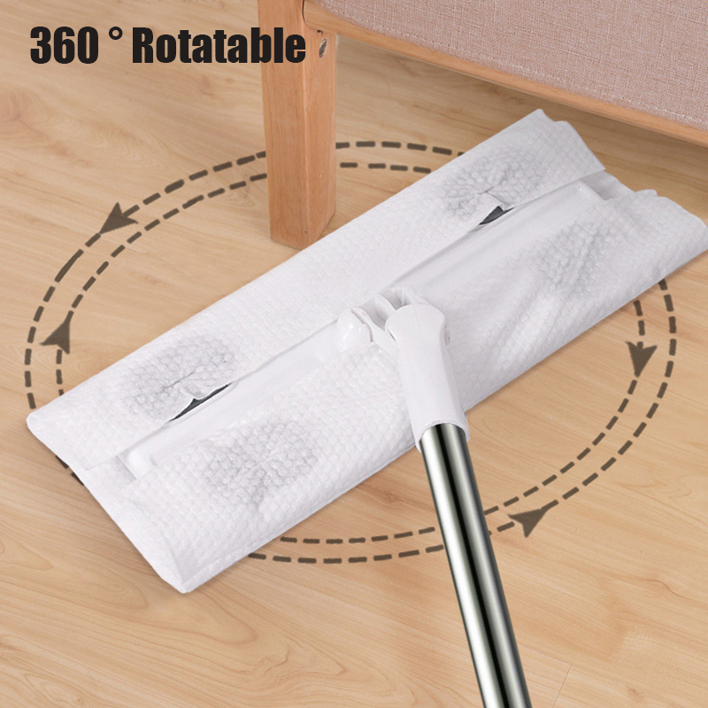 Floor Mop 360 rotation Disposable Electrostatic Dust Removal Mop ...