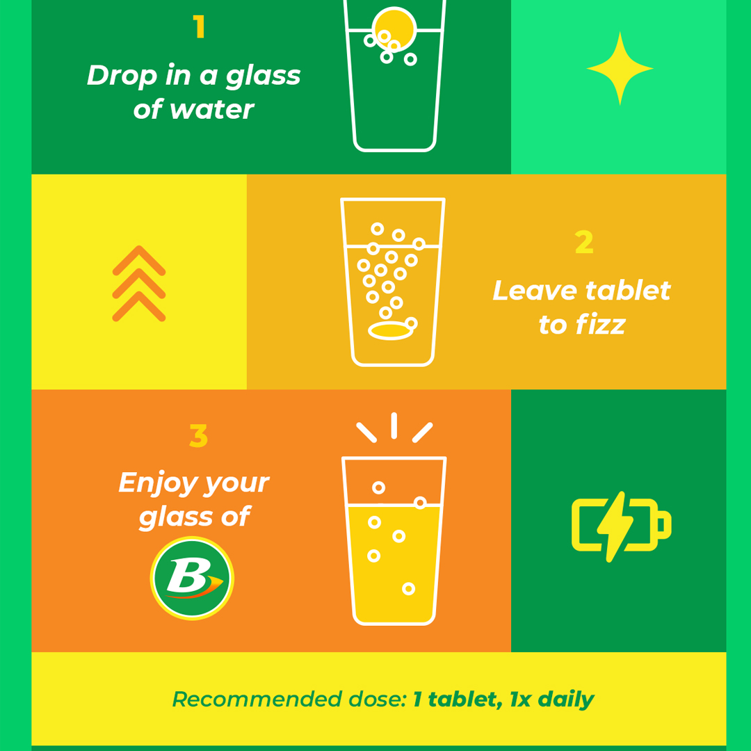 BEROCCA® Energy Orange Multivitamins and Minerals 30 Effervescent ...