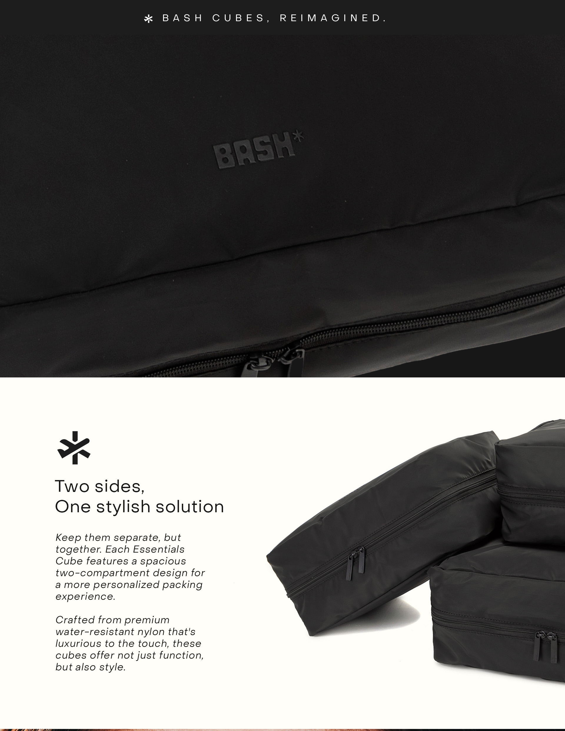 BASH Essentials Packing Cubes in Sage | Shopee Philippines