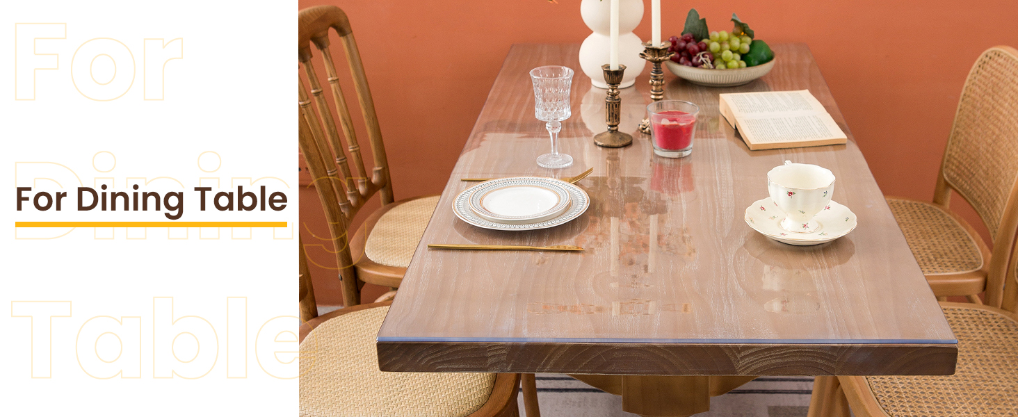 KIKOT Waterproof Plastic Table Cover Makapal PVC Table Cover ...