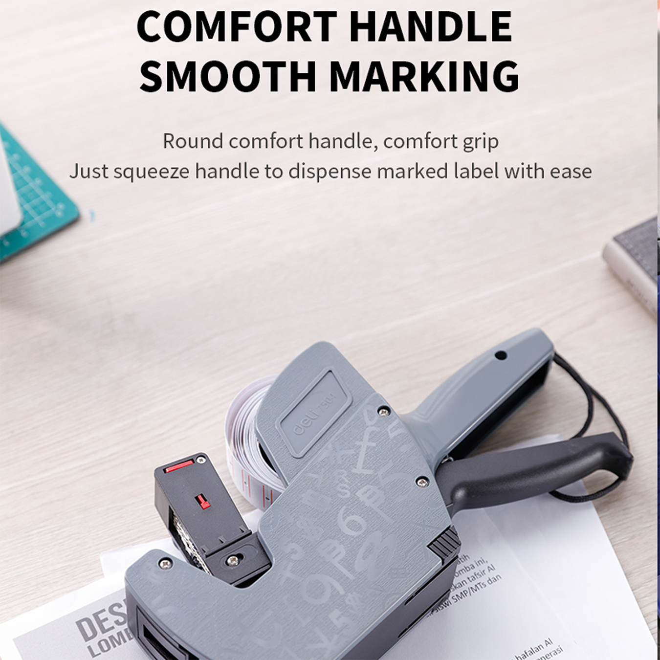 Deli 7504 8-Digit Price Label Gun 797504 | Shopee Philippines