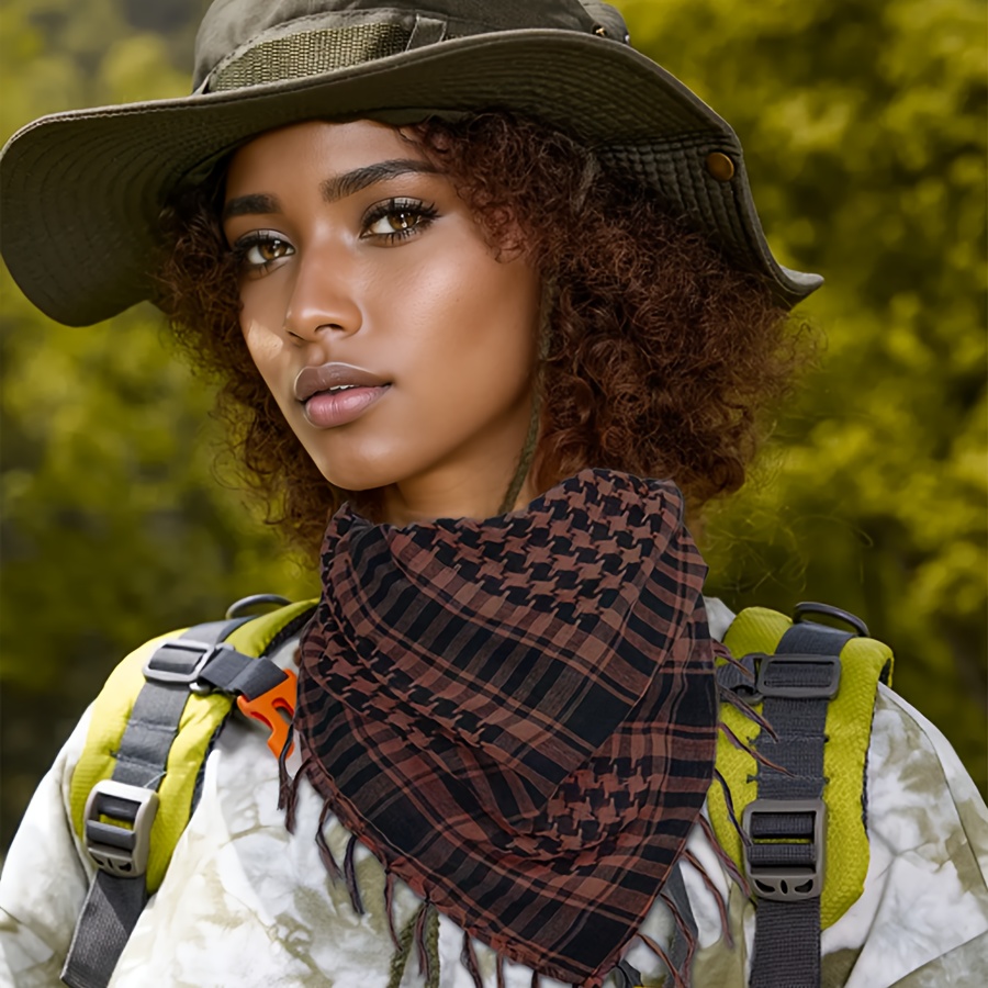 Arabian Desert Scarf Soft Scarf Men Ladies Turban Lightweight Plaid ...