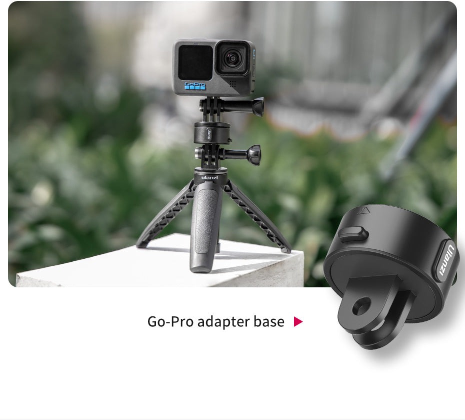 Ulanzi Go-Quick II Action Camera Magnetic Quick Release Base and Mount ...