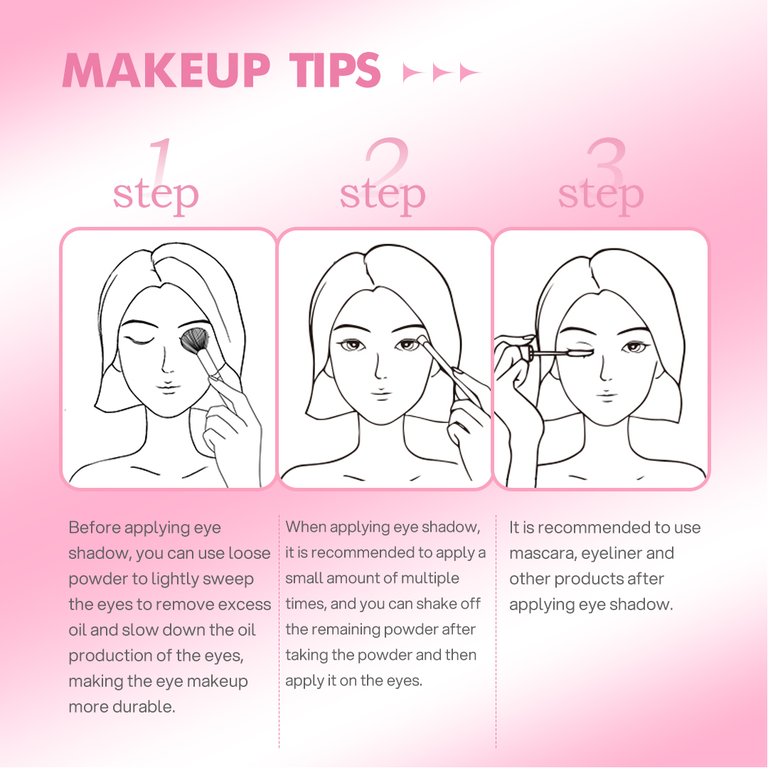 Ashley Shine 9 Colors Matte Eyeshadow Palette Pearly Make Up Eyeshadow ...