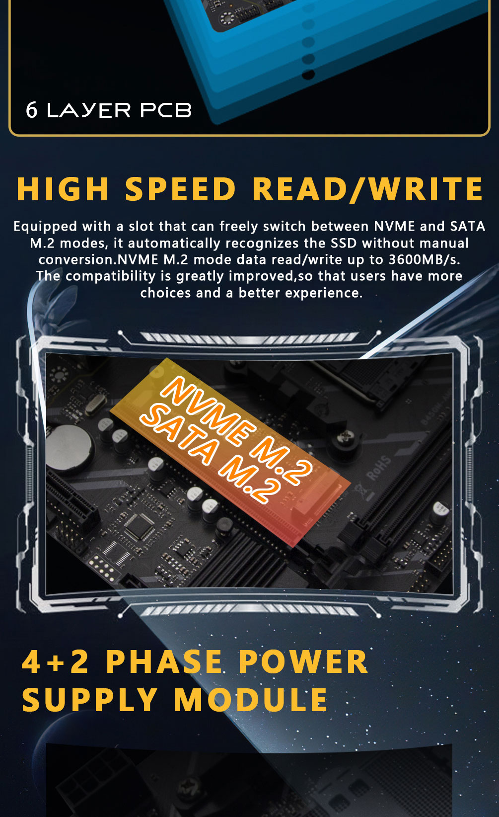 AISURIX B450M ATX Motherboard DDR4 Support AM4 Socket | Shopee Philippines