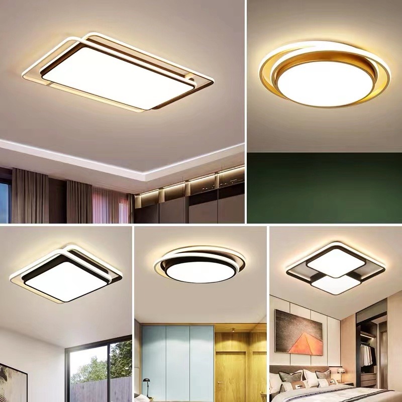 3 Color LED Ceiling Light Ceiling Lamp Chandelier for Bedroom Living ...