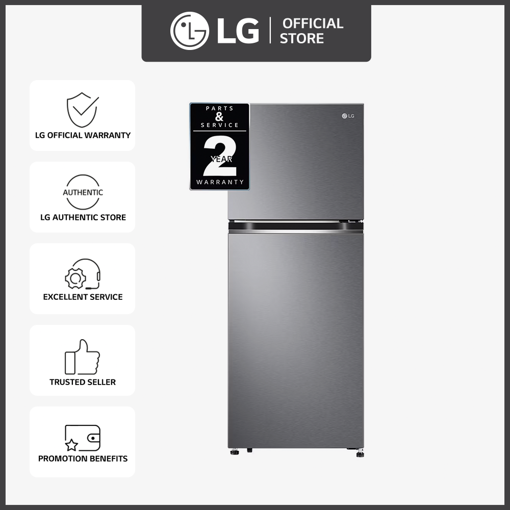 LG Refrigerator - 8.3 Cu. Ft. Top Freezer Refrigerator w/ Smart ...