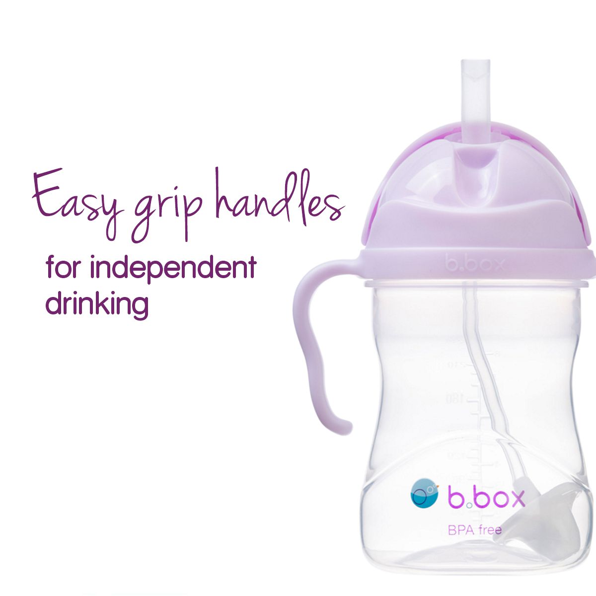 bbox Sippy Straw Cup with Handle ( b.box Australia baby toddler travel ...