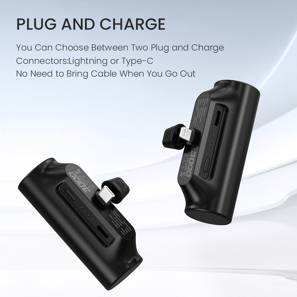 Orashare PNC03 3000mAh Capsule Mini Fast Charging Powerbank With TYPE-C ...