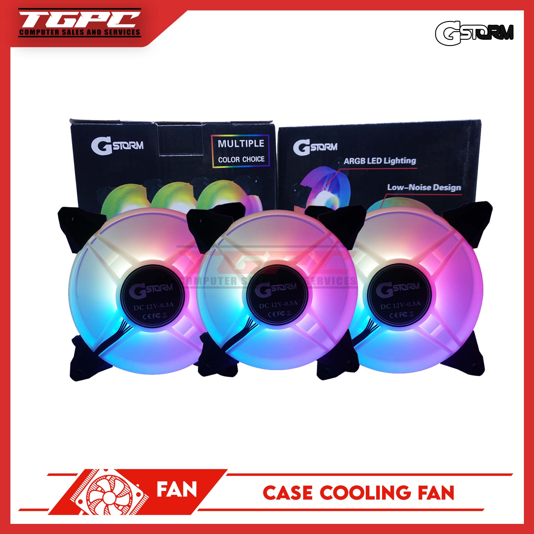 GSTORM PHANTOM FAN ARGB With Remote 3pcs | Shopee Philippines