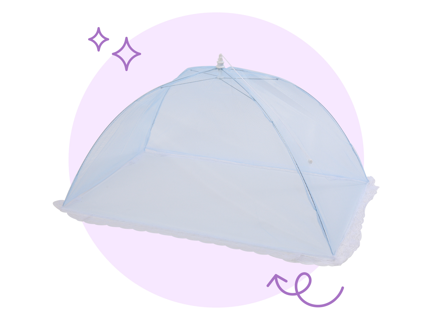 Child Care Hexagon Design Umbrella Type Baby Mosquito Net (Kulambo ...