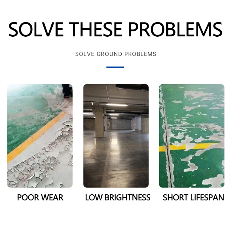 3-In-1 Floor Paint Waterproof Moisture Wax For Warehouse Parking Lot ...