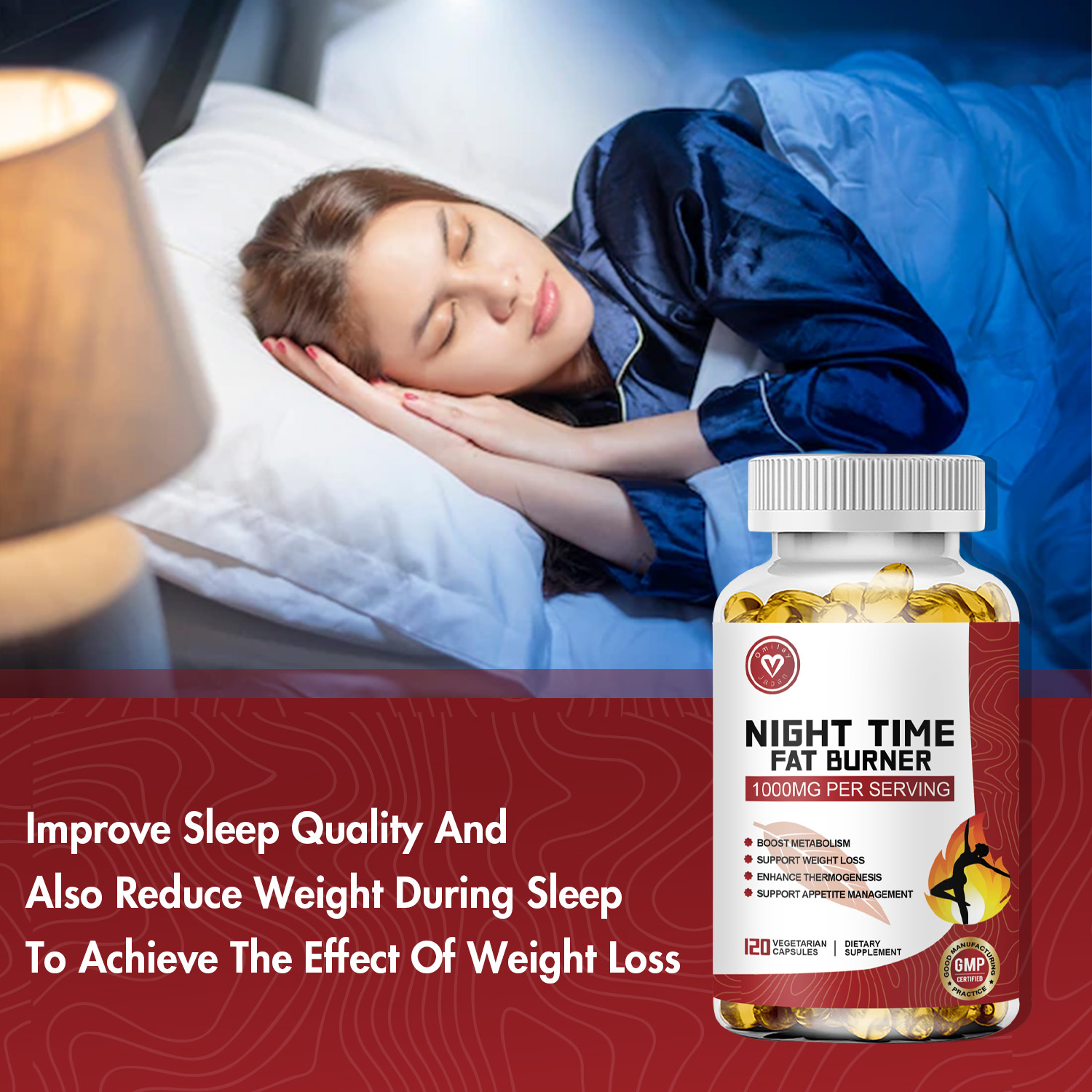Softher Night Time Fat Burner Supplement Weight Management Appetite ...