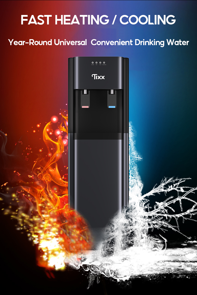 Tixx Water Dispenser Hot and Cold With Air Column Wrap 24 Water Heater ...