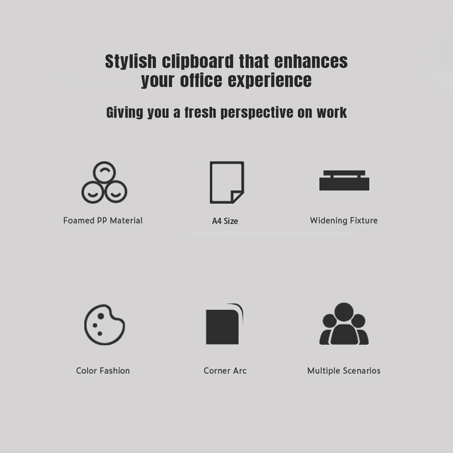 Deli NS501 NuSign A4 Clipboard with Clip | Shopee Philippines