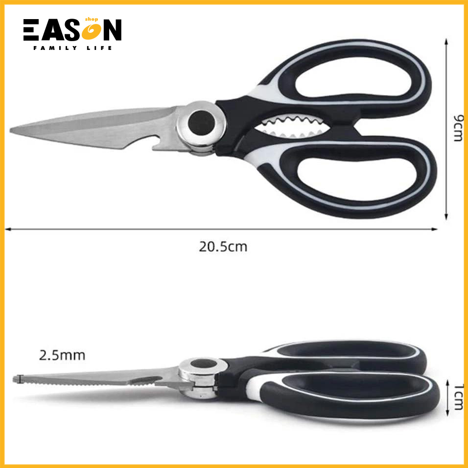 Stainless Steel Kitchen Scissors Multipurpose Kitchen Tool Shears ...