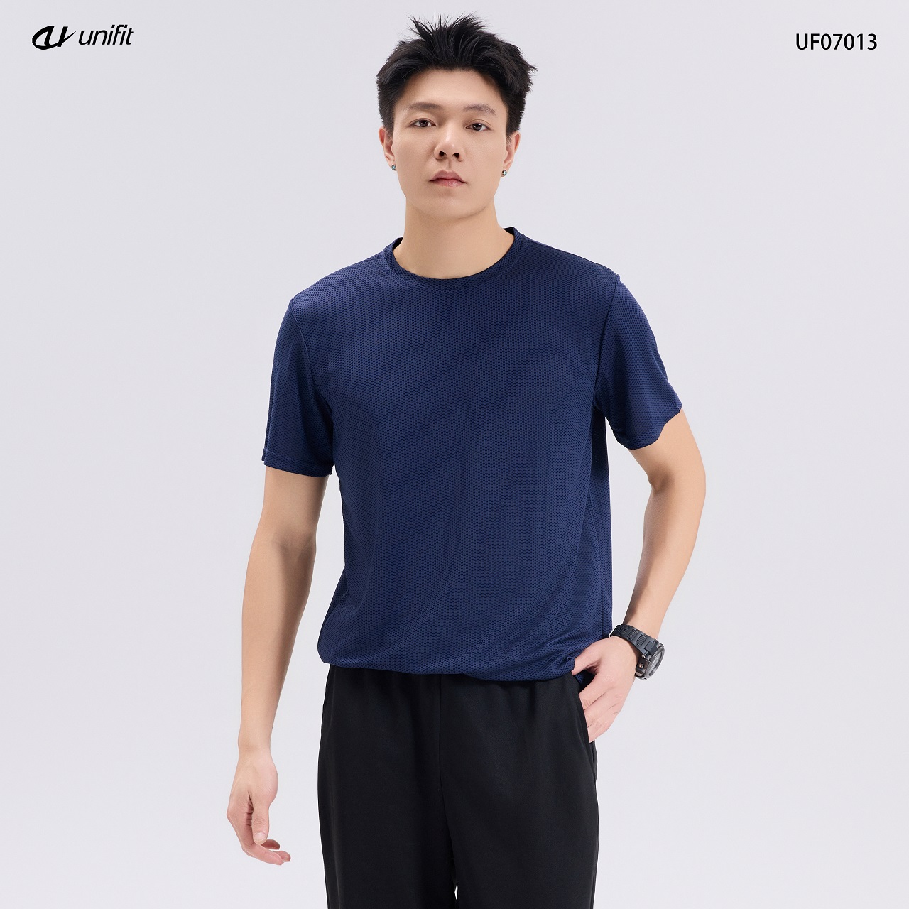 UNIFIT Men's Dri-Fit T-Shirt for Sports, Gym, and Running - Breathable ...