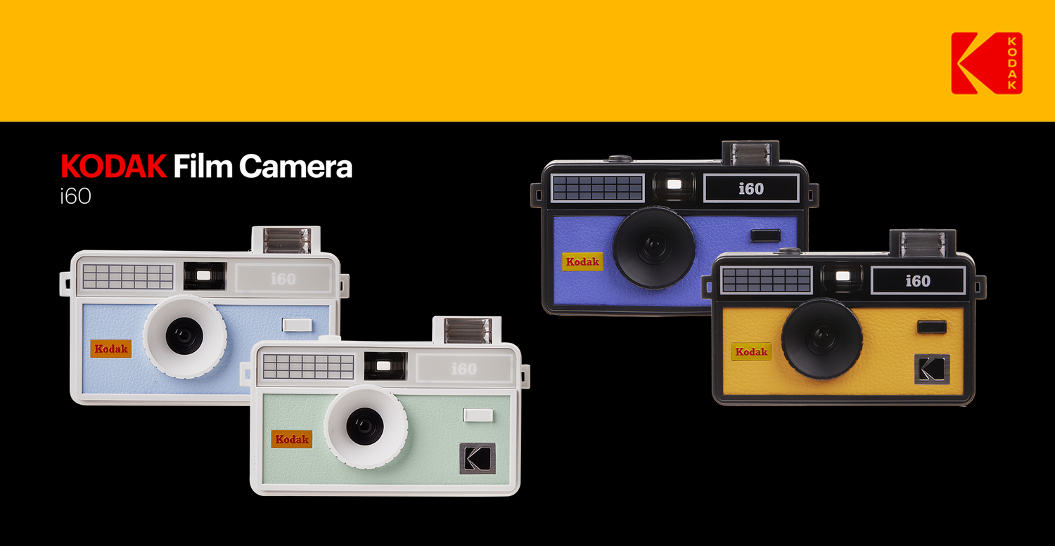 KODAK i60 Reusable Instant Film Camera 35mm Manual Fixed Focus Wide ...
